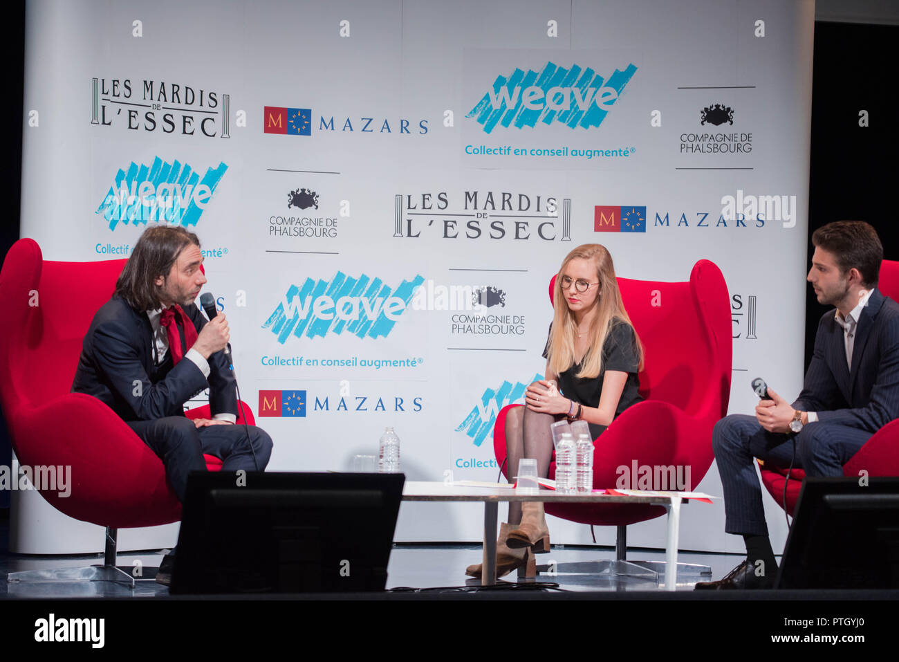 Cergy-Pontoise - Cédric Villani at ESSEC's Tuesdays Stock Photo - Alamy