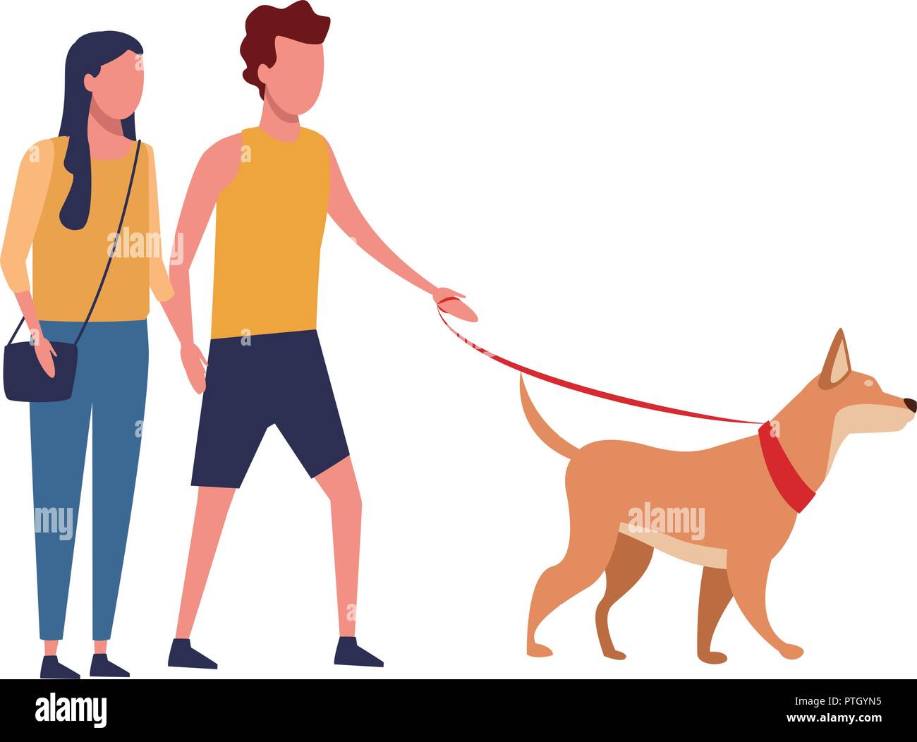 Couple sharing time cartoon Stock Vector Image & Art - Alamy