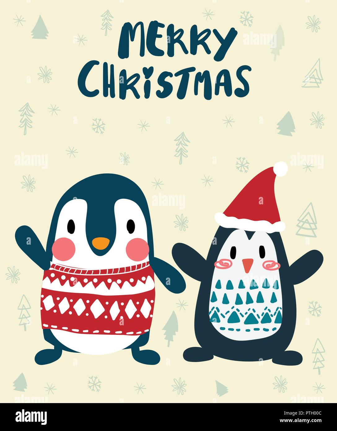 Merry christmas text santa vintage Stock Vector Images - Alamy