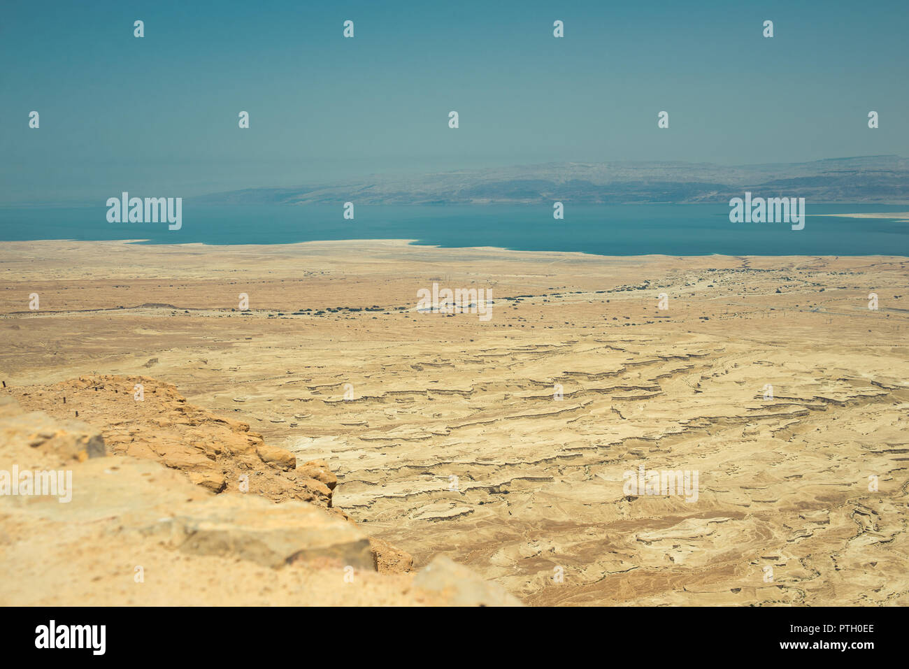 Masada aerial view hi-res stock photography and images - Alamy