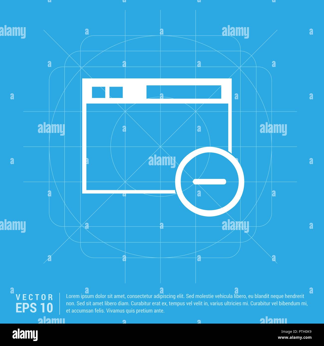 Minimize screen icon Stock Vector Image & Art - Alamy
