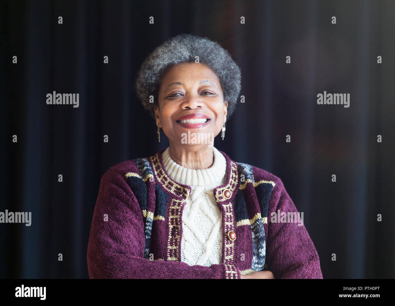Woman senior confident hi-res stock photography and images - Alamy