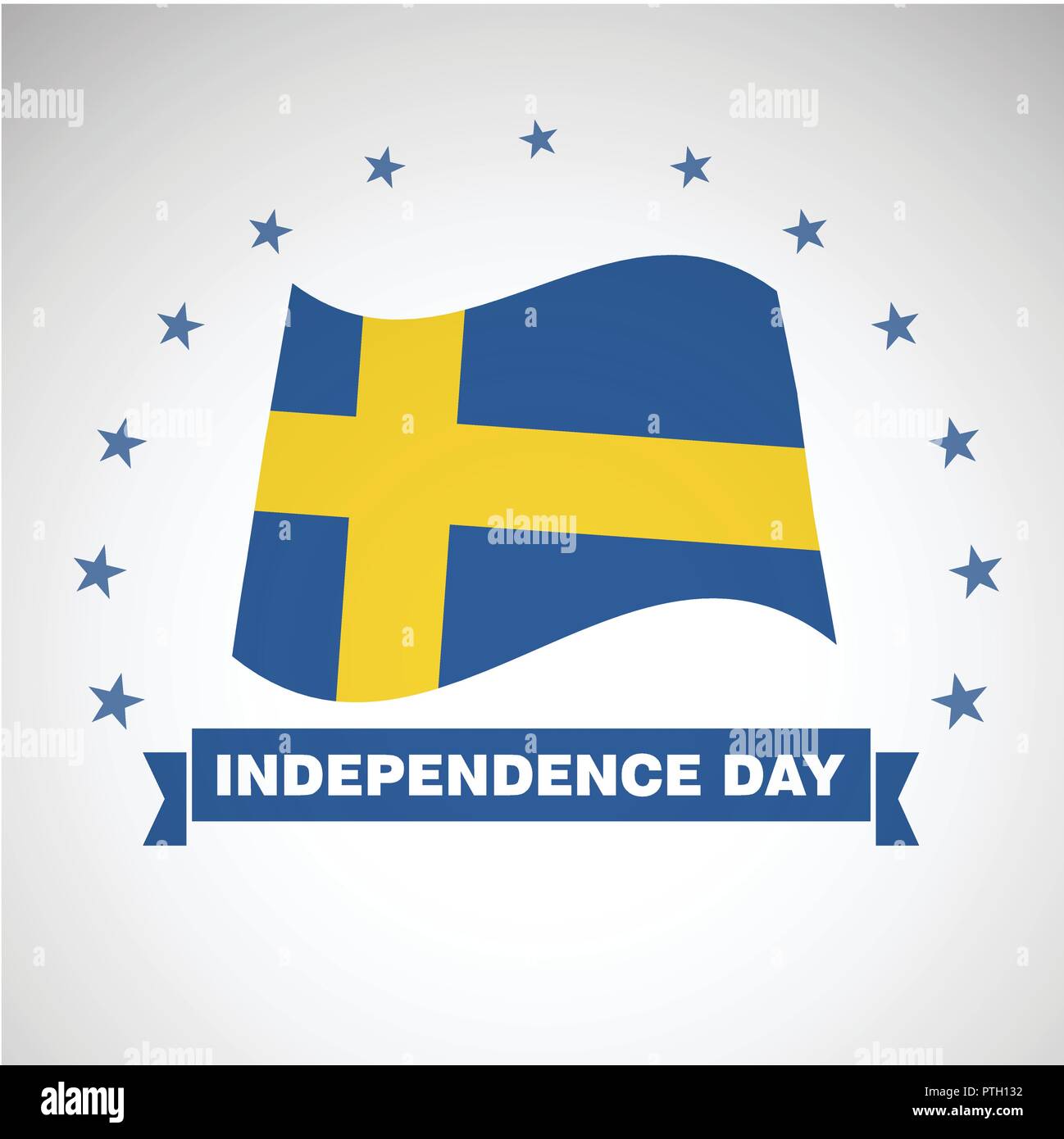 Sweden Independence day design card vector Stock Vector Image & Art - Alamy