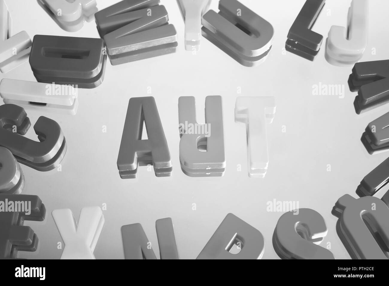 English alphabet letters Black and White Stock Photos & Images - Alamy