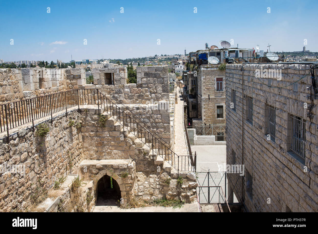 Jerusalem old city Stock Photo - Alamy