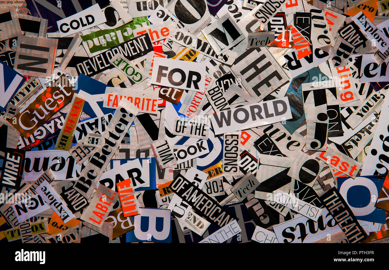 abstract background with letters Stock Photo - Alamy