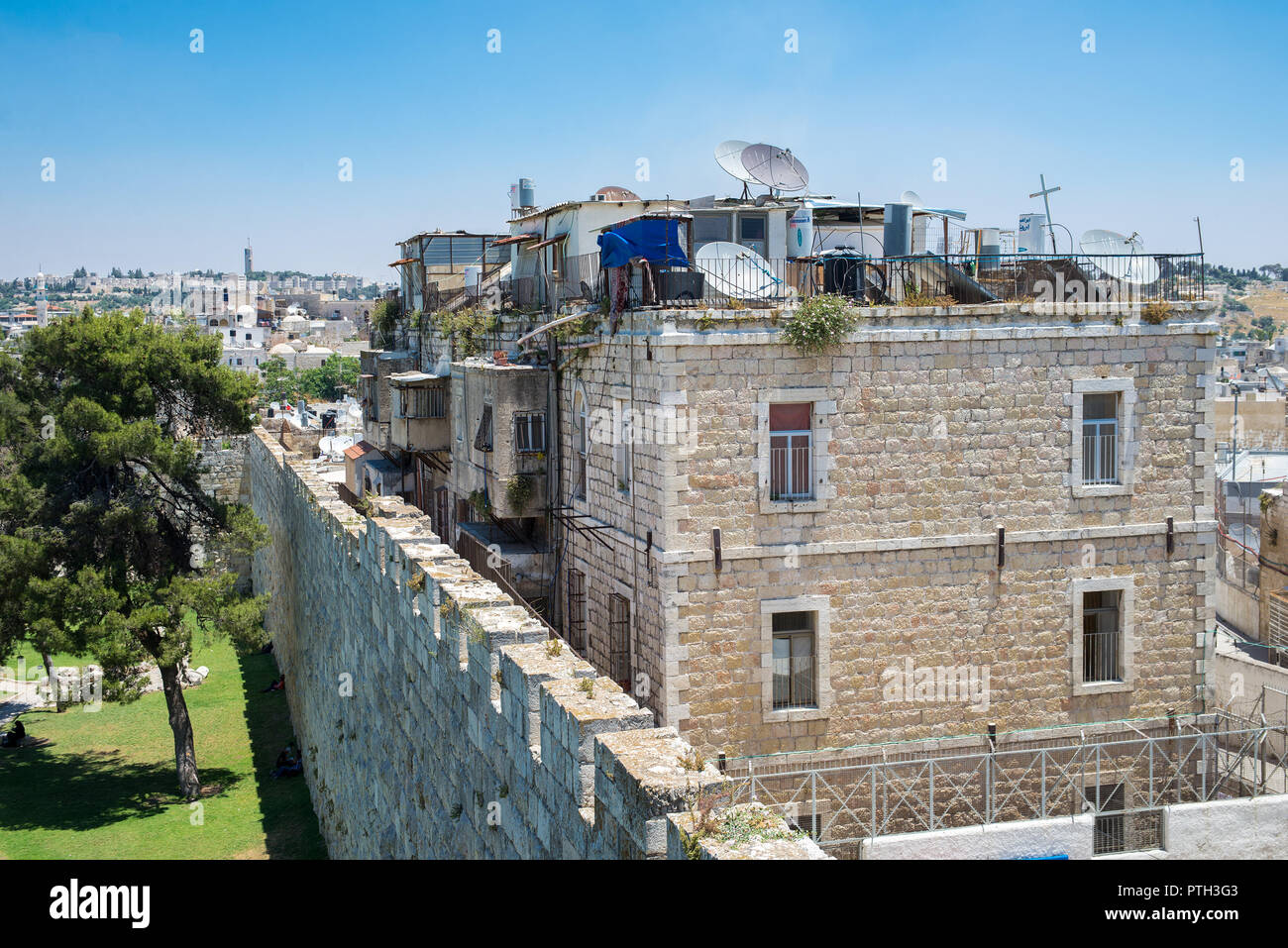 Jerusalem old city Stock Photo - Alamy