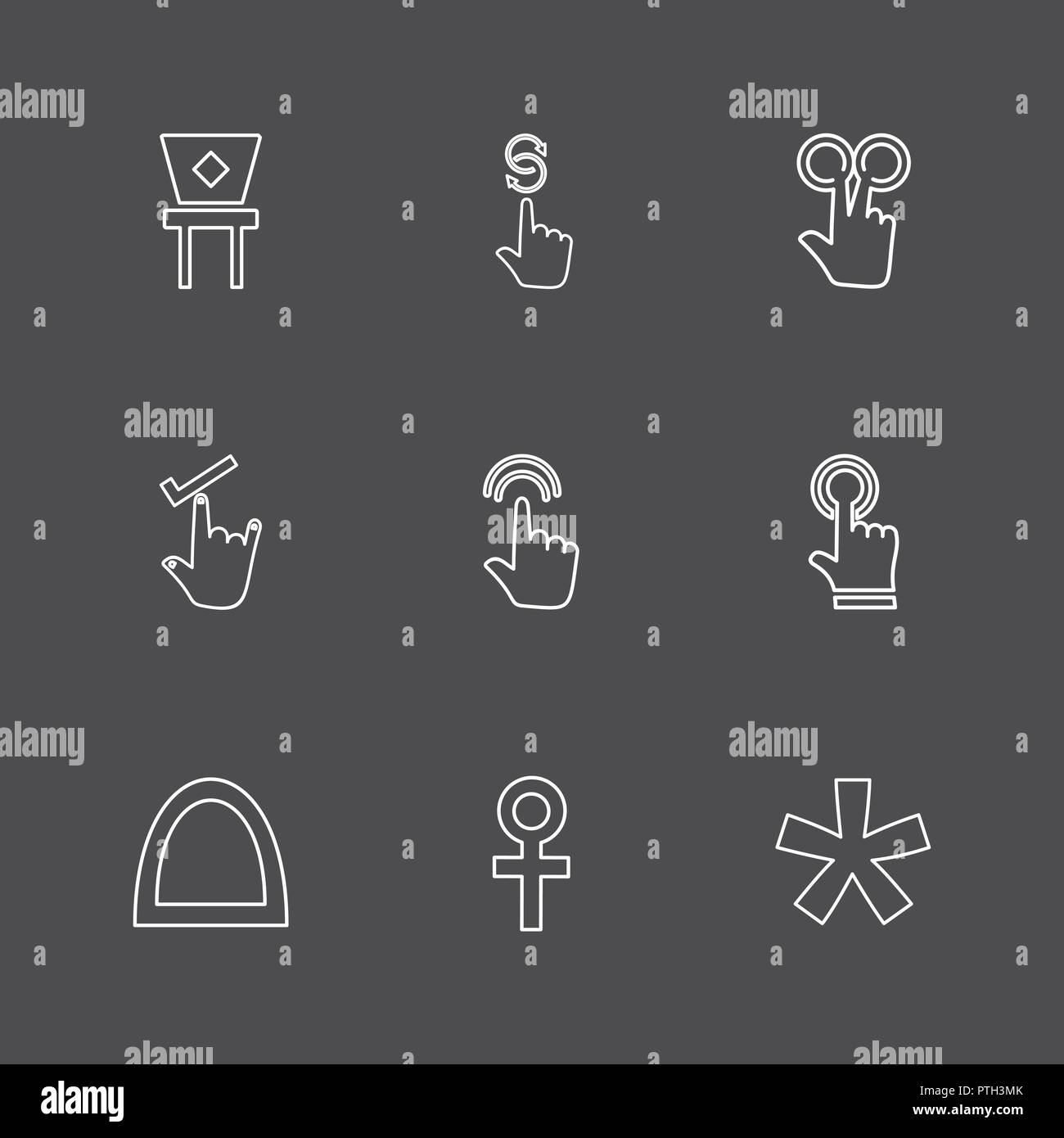 hands , pointer , arrows , directions , signs , ui , user interface ...