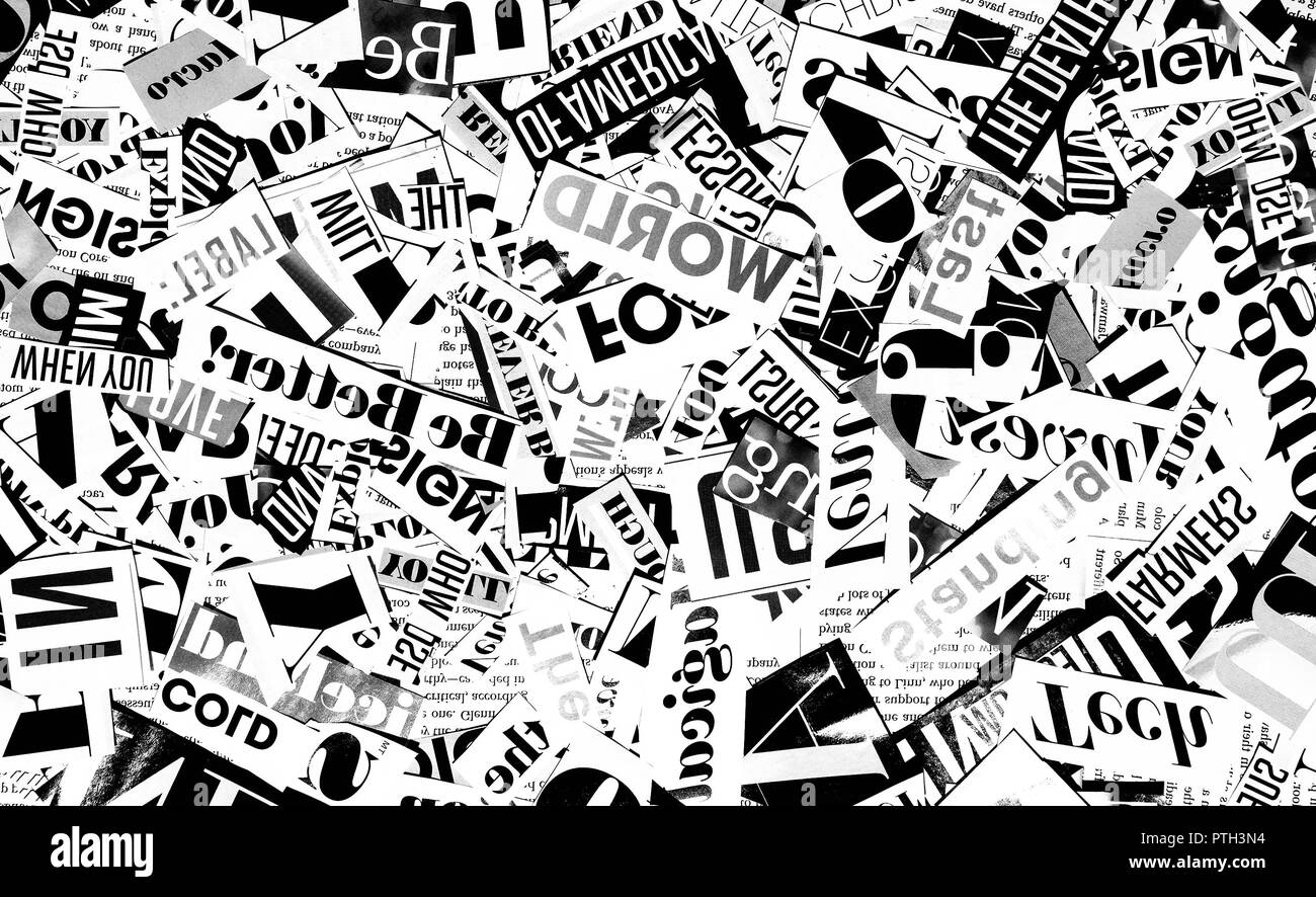 abstract background with letters Stock Photo - Alamy