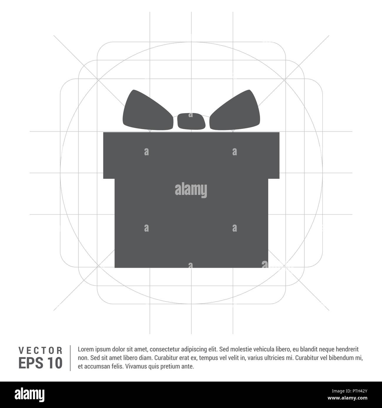 Christmas Gift Box Icon Stock Vector Image & Art - Alamy