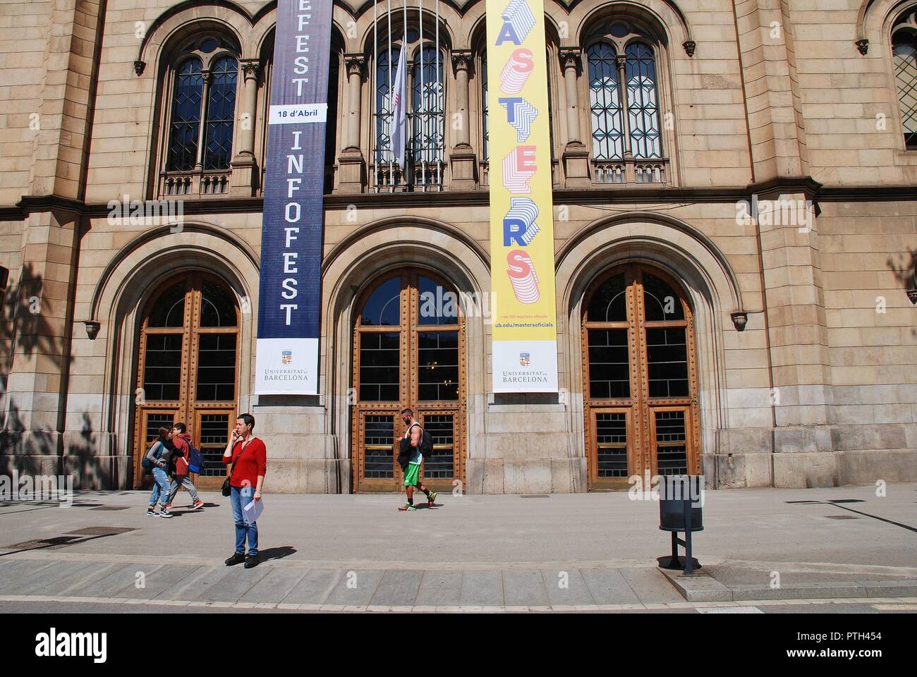 The University of Barcelona in Catalonia on April 17, 2018. Designed by ...
