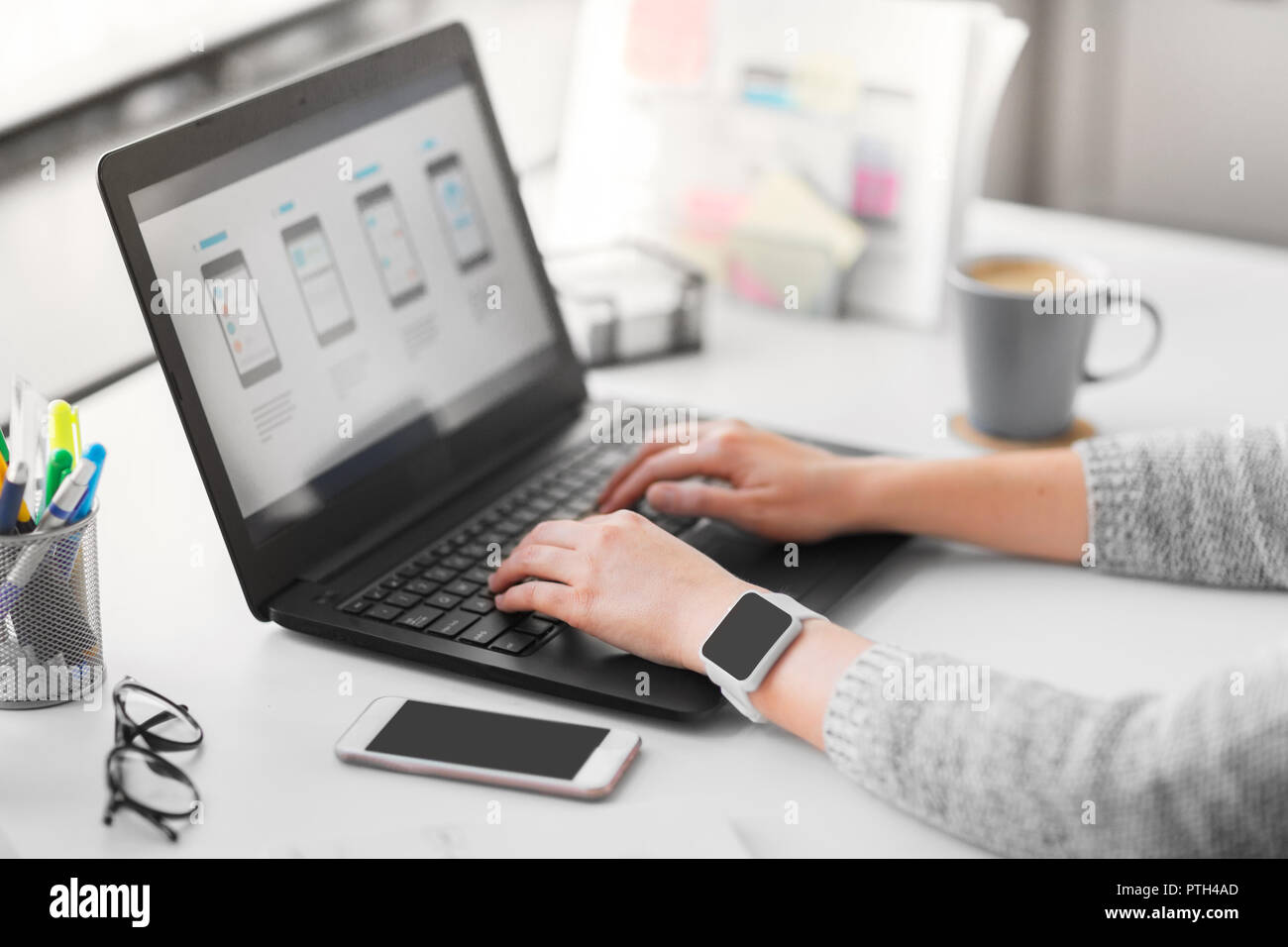 Closeup designer watch on hi-res stock photography and images - Alamy