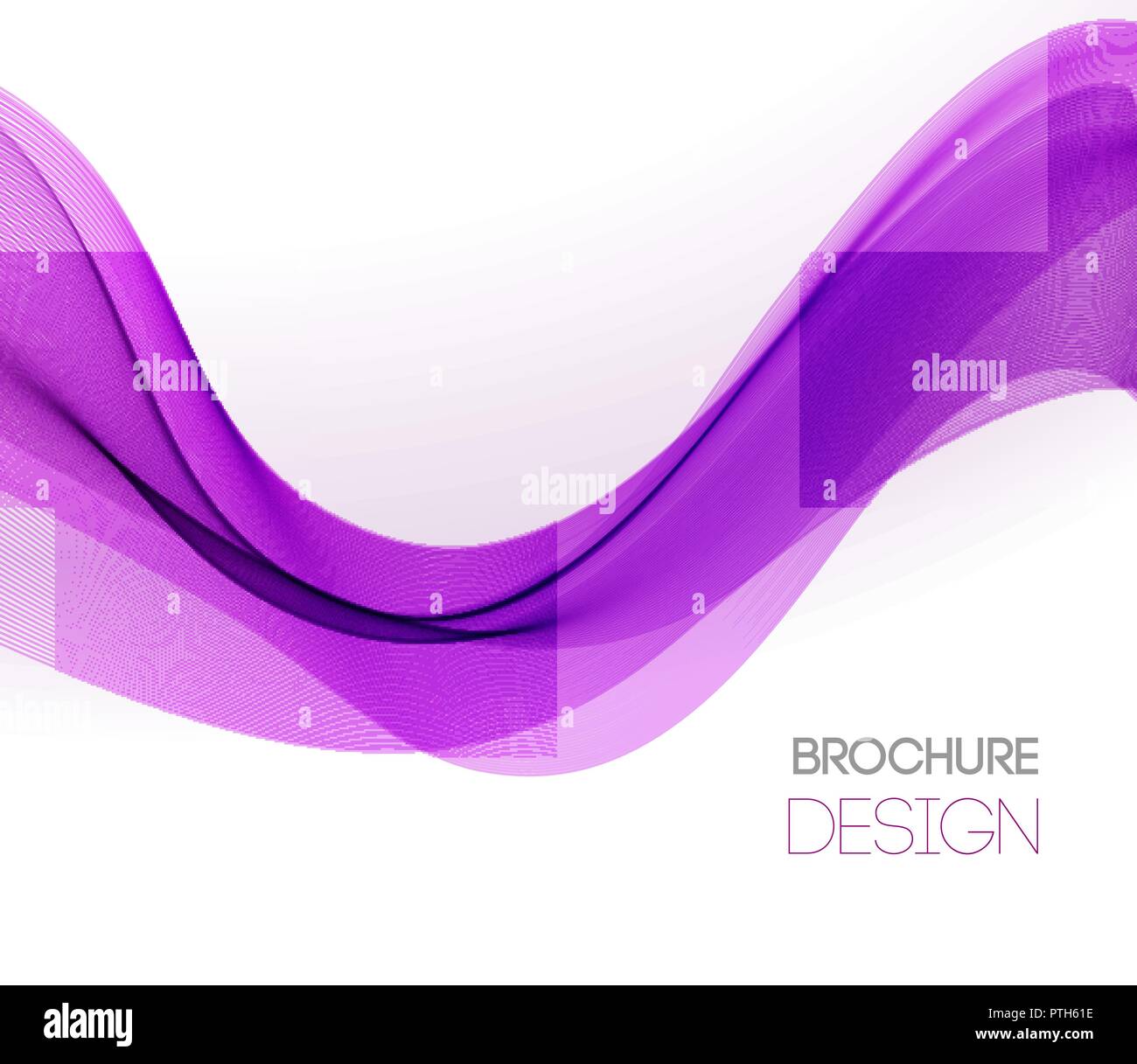 Purple abstract wave background Stock Vector Images - Alamy