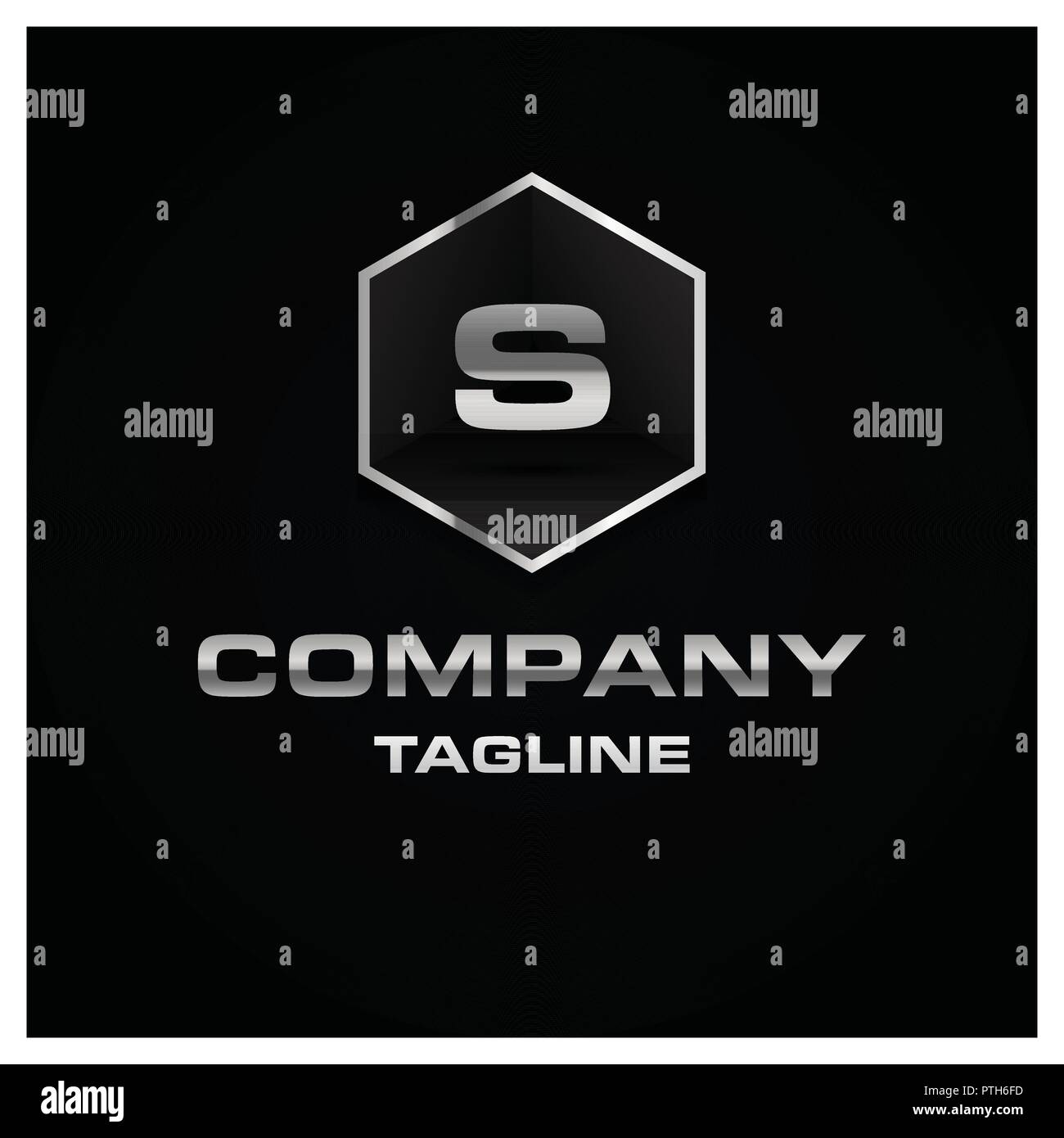 Alphabetical logo design with creative typography vector Stock Vector ...