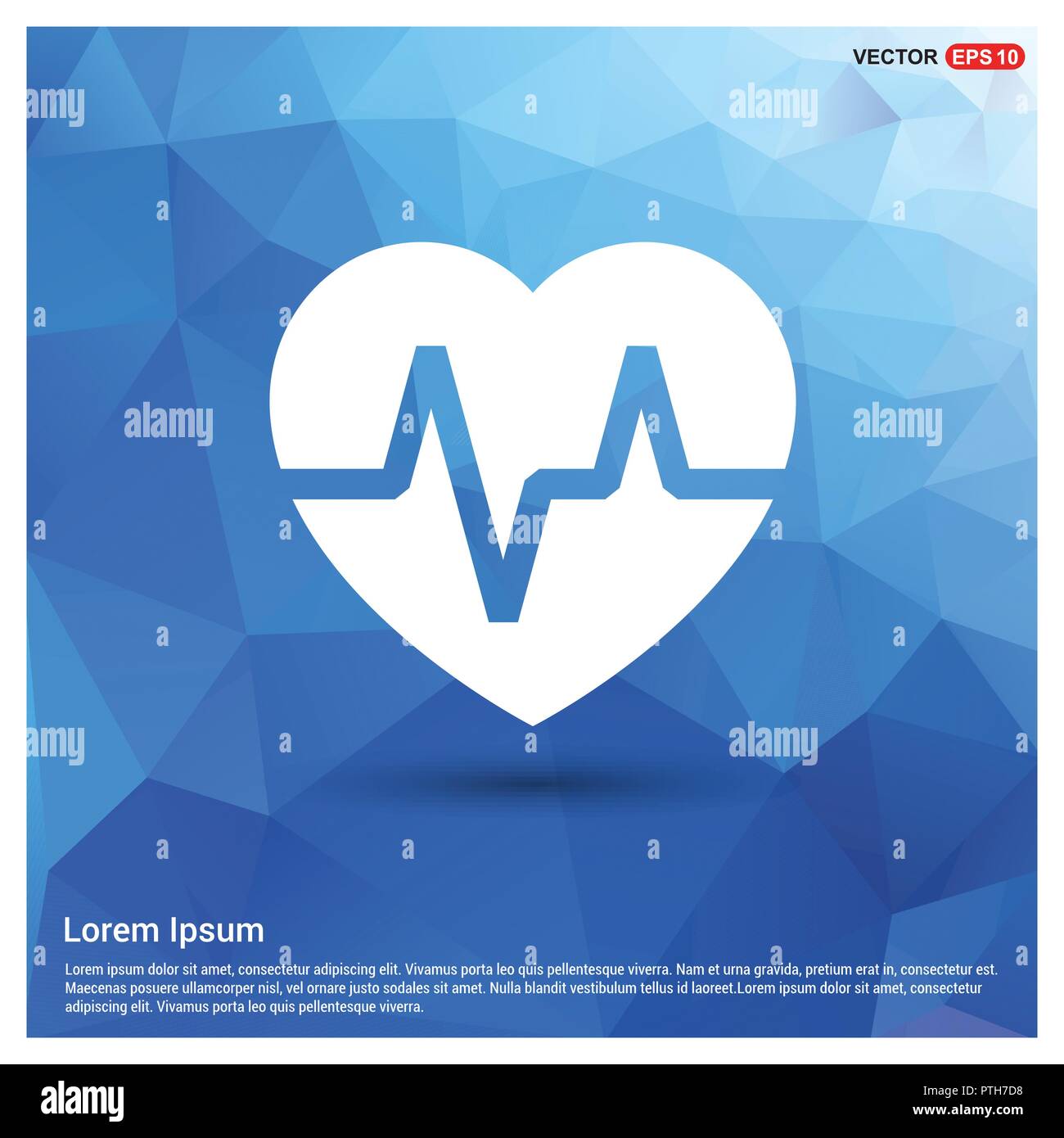 Flat ecg trace Stock Vector Images - Alamy