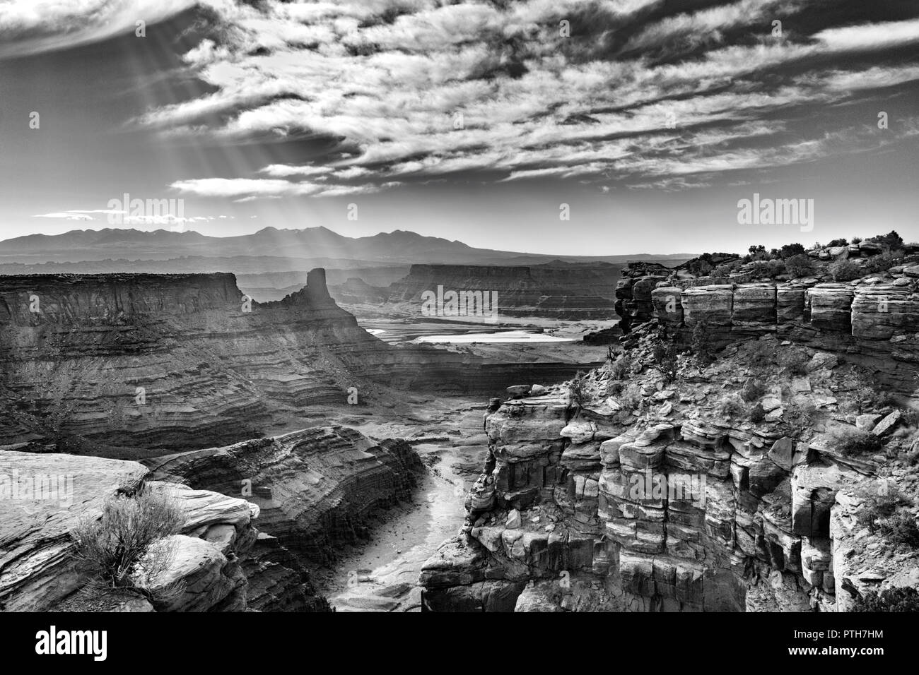 Valley of light Stock Photo - Alamy