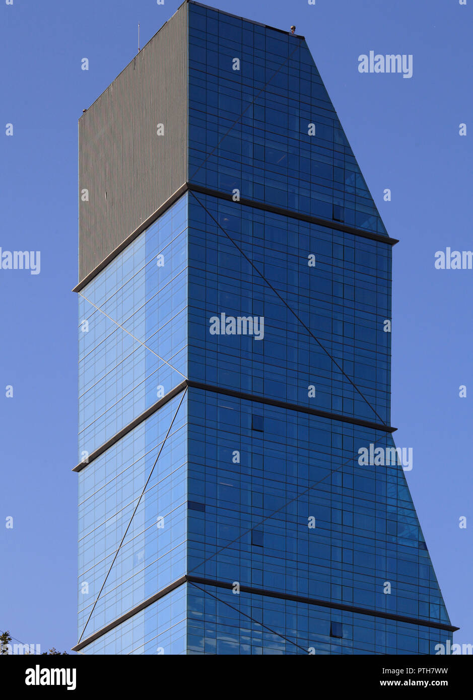 Georgia, Tbilisi, skyscraper, modern architecture Stock Photo - Alamy