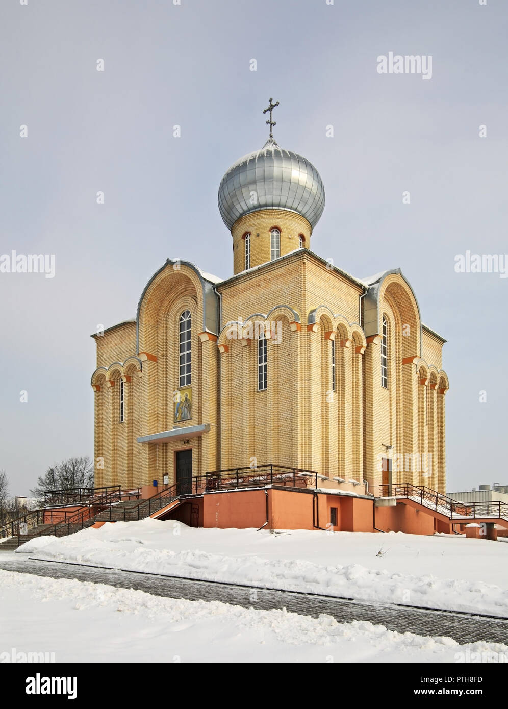 Cathedral of St. Peter and Paul in Vawkavysk. Belarus Stock Photo - Alamy