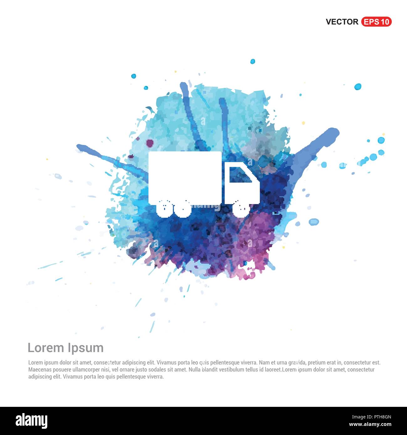 Truck broken down Stock Vector Images - Alamy