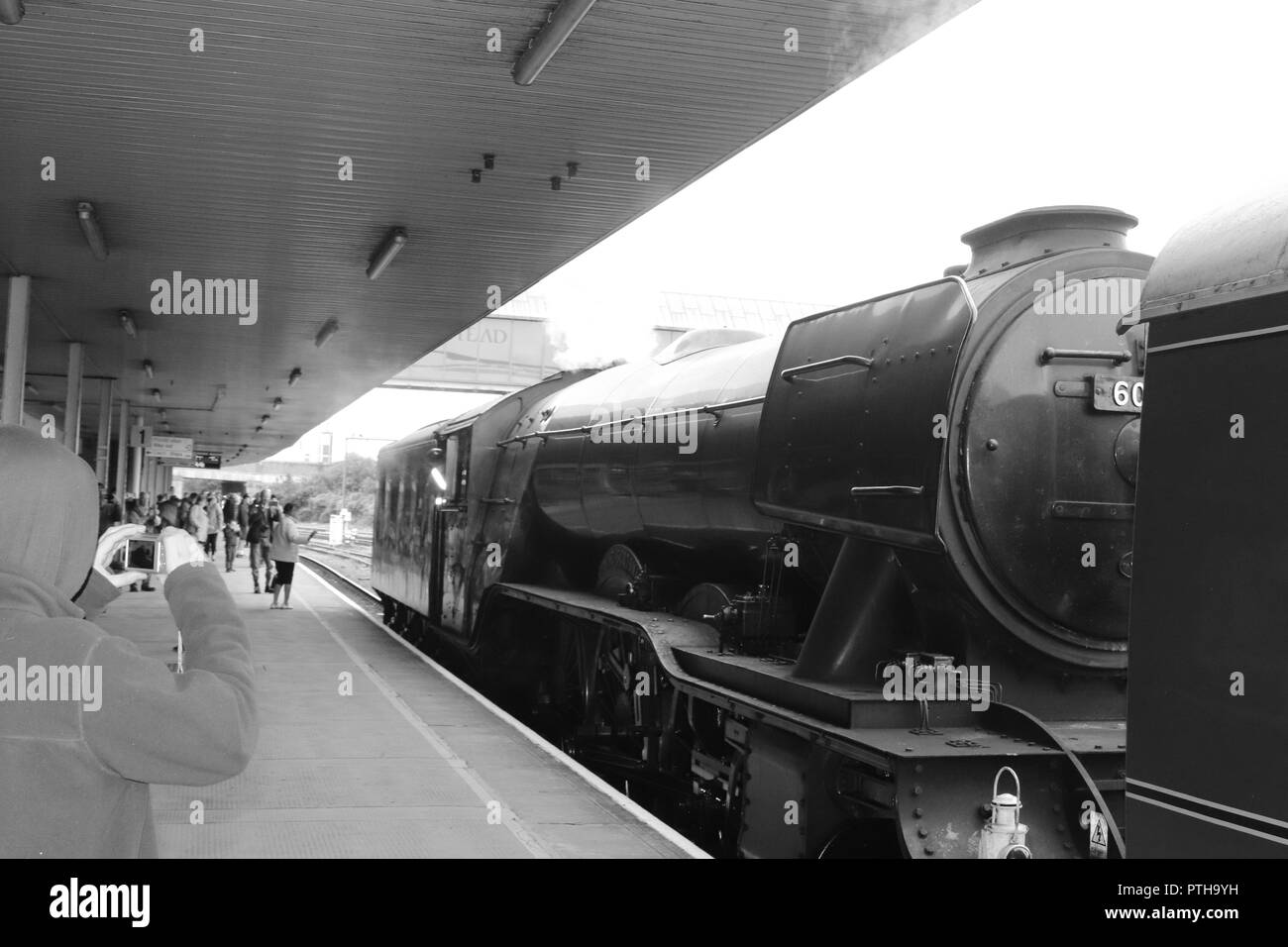 The Flying Scotsman Restoration Black and White Stock Photos & Images ...