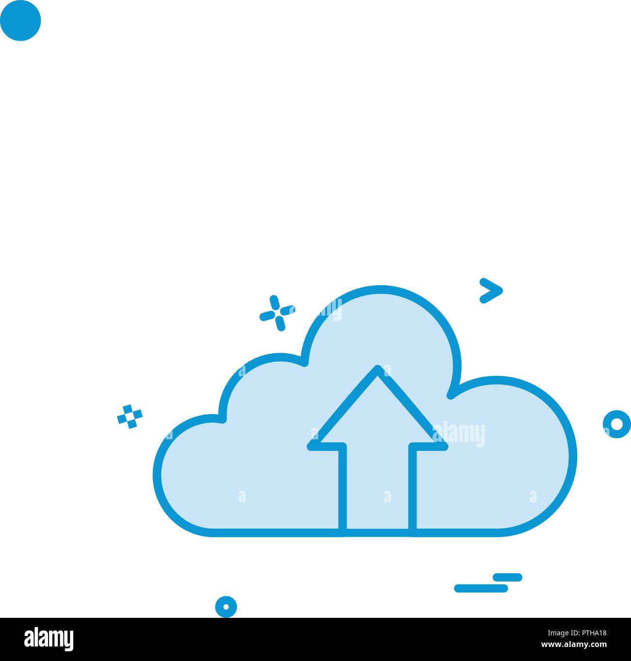 cloud arrow up icon vector design Stock Vector Image & Art - Alamy