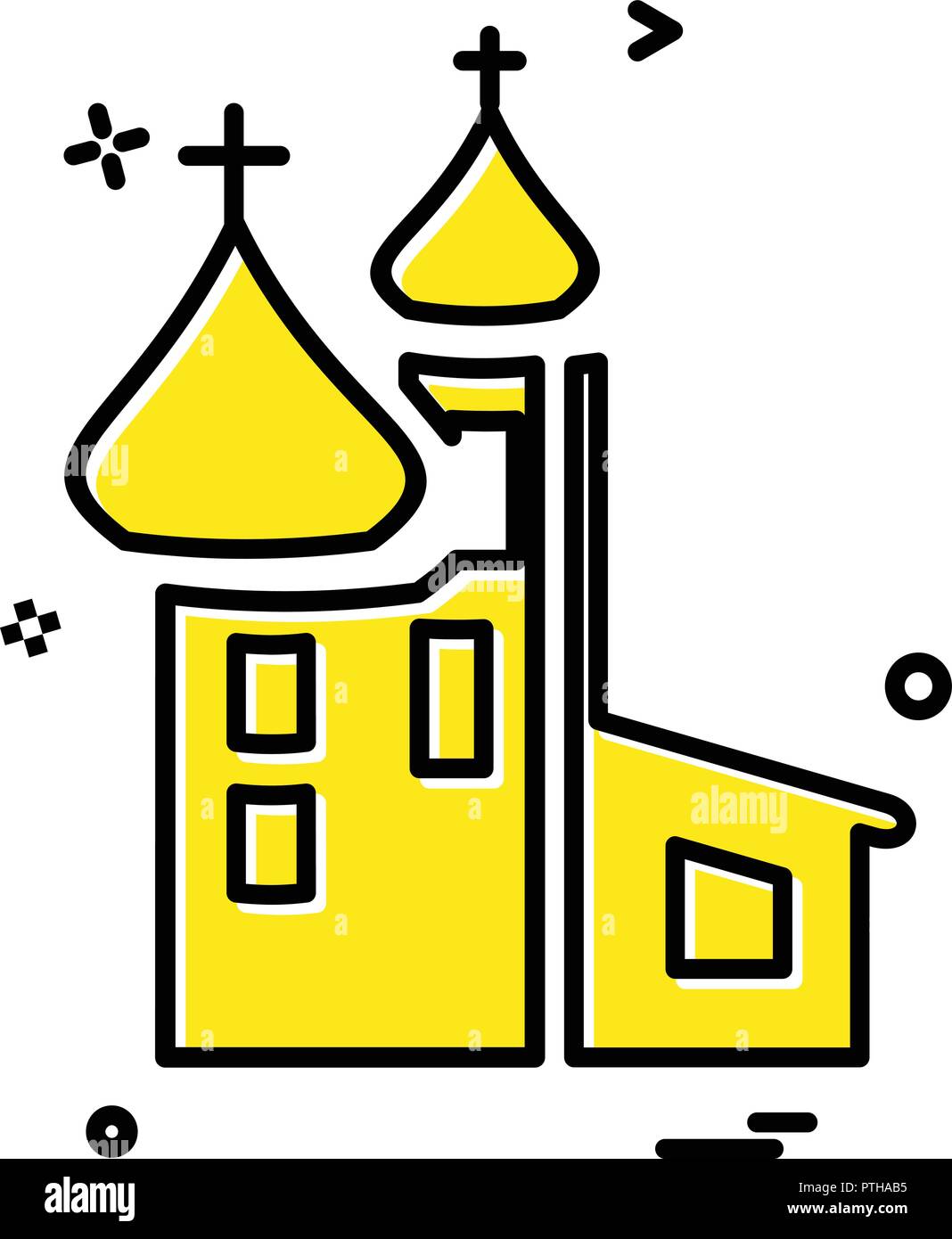 Church icon design vector Stock Vector Image & Art - Alamy