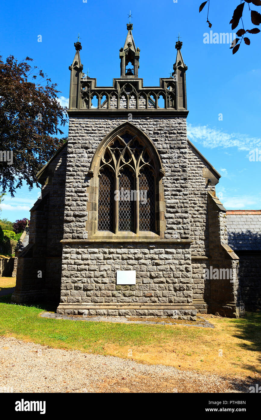 St Anne's Church Over Haddon Derbyshire Dales UK Stock Photo - Alamy