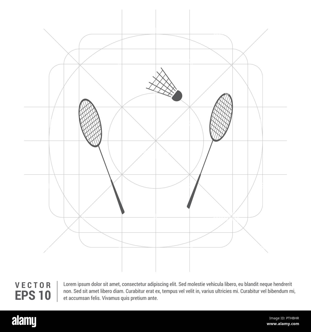 Plastic Badminton Shuttlecock Black and White Stock Photos & Images - Alamy