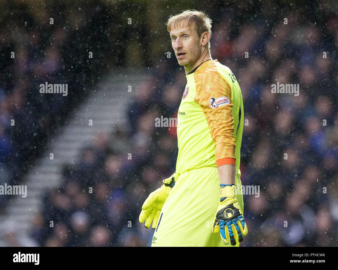 Hearts keeper Zdenek Zlamal Stock Photo - Alamy