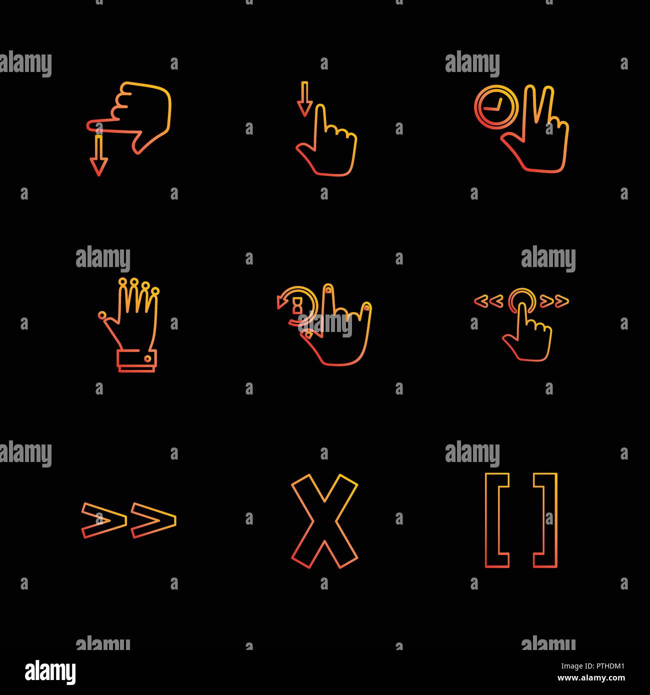 hands , pointer , arrows , directions , signs , ui , user interface ...