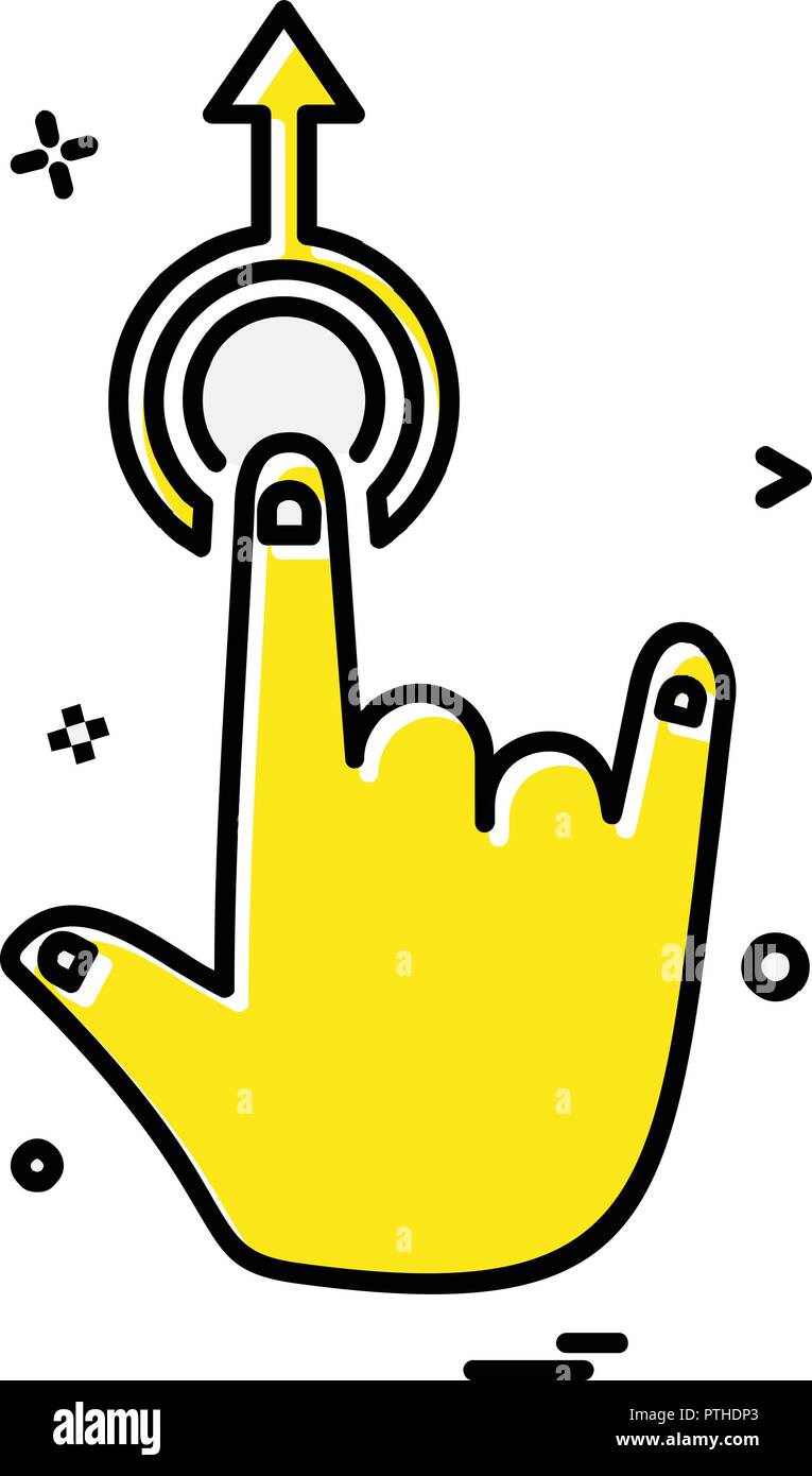 Hands icon design vector Stock Vector Image & Art - Alamy