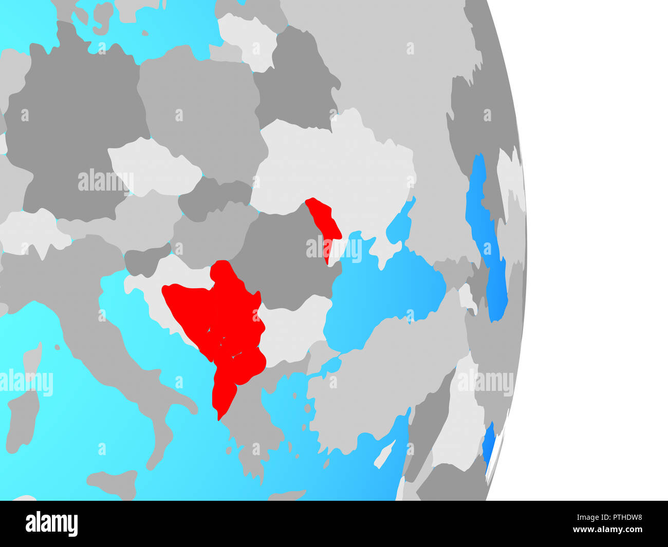 Cefta countries on globe hi-res stock photography and images - Alamy