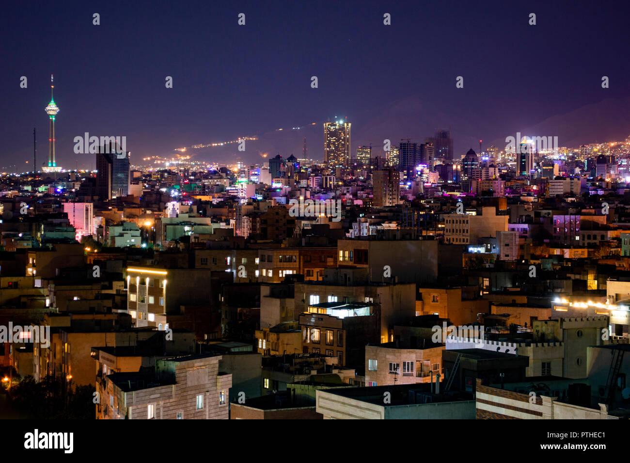 Tehran night hi-res stock photography and images - Alamy
