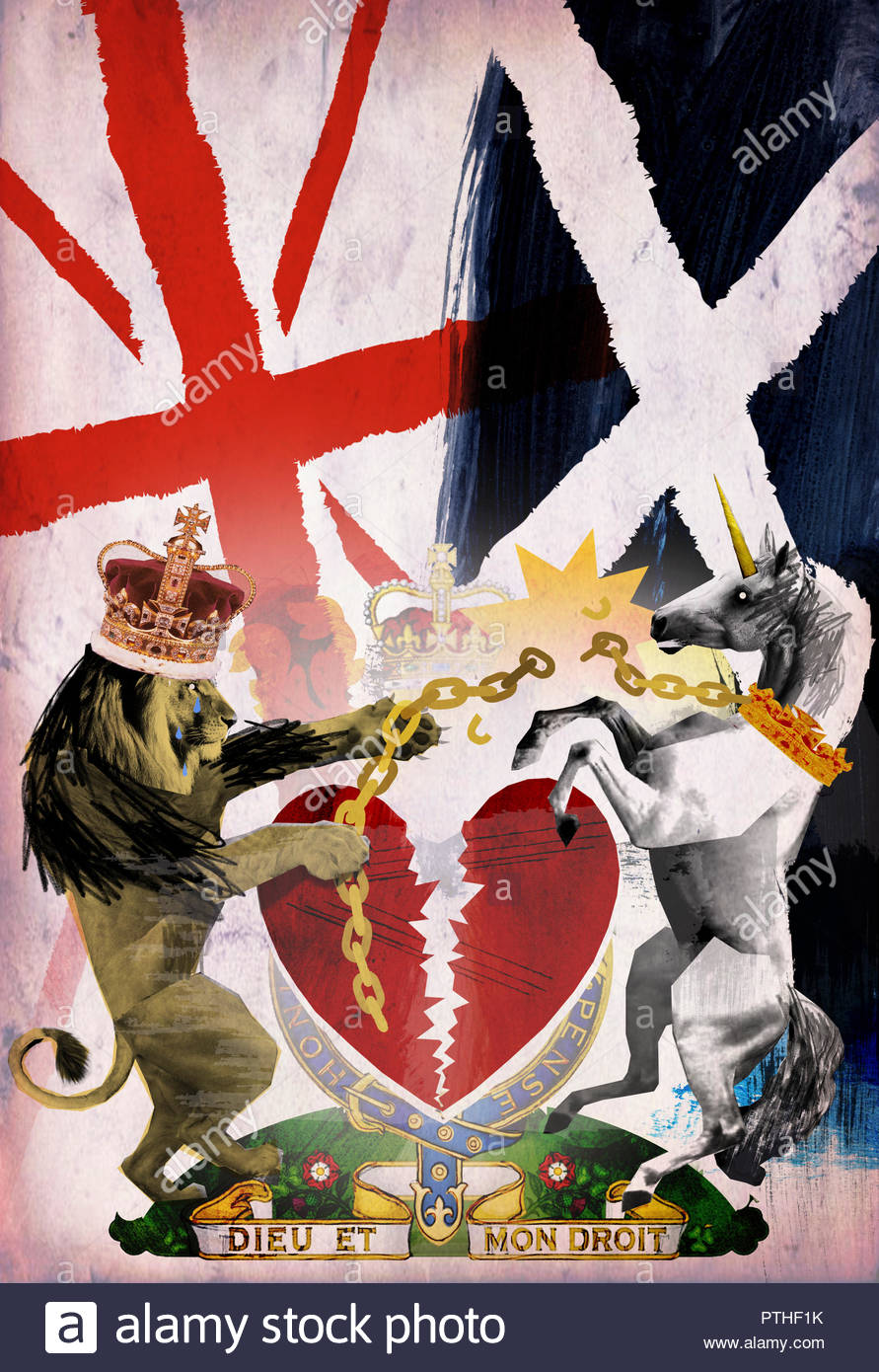 Scottish Independence Flags Stock Photos & Scottish Independence Flags ...