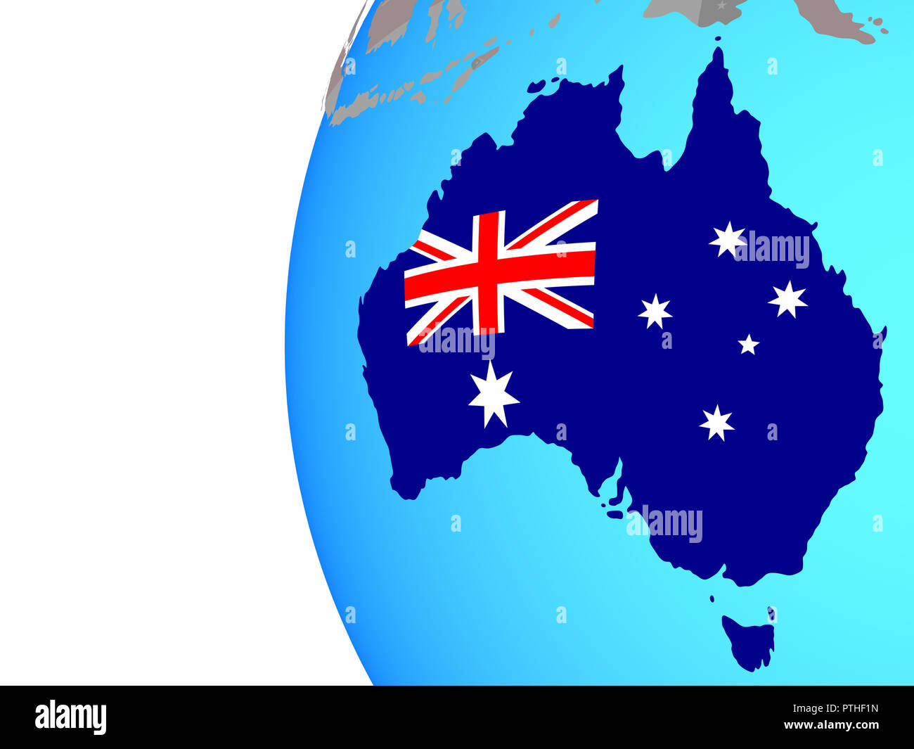 Australian continent countries flag hi-res stock photography and images ...