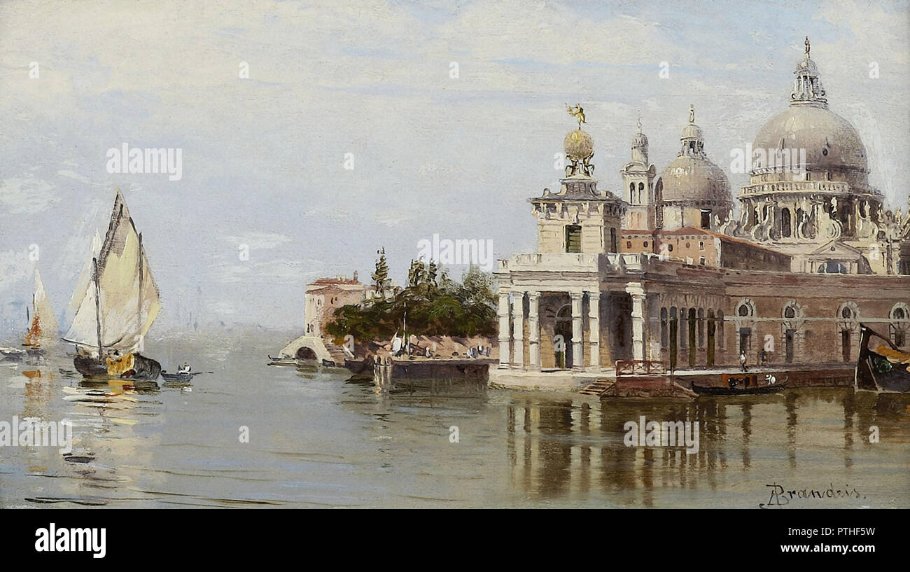 Brandeis Antonietta - the Customs House and Santa Maria Della Salute ...