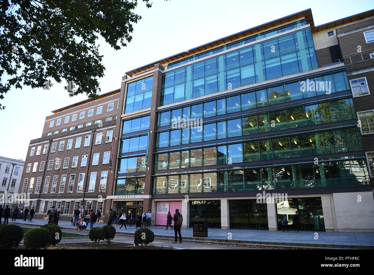 Birkbeck, University of London in Bloomsbury Stock Photo - Alamy