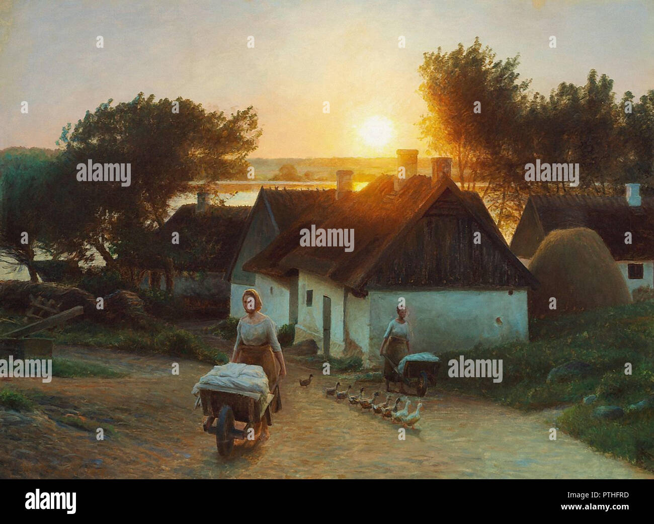 Brasen Hans Ole - Work on the Old Homestead (Sü8rup near Esrom. Summer ...