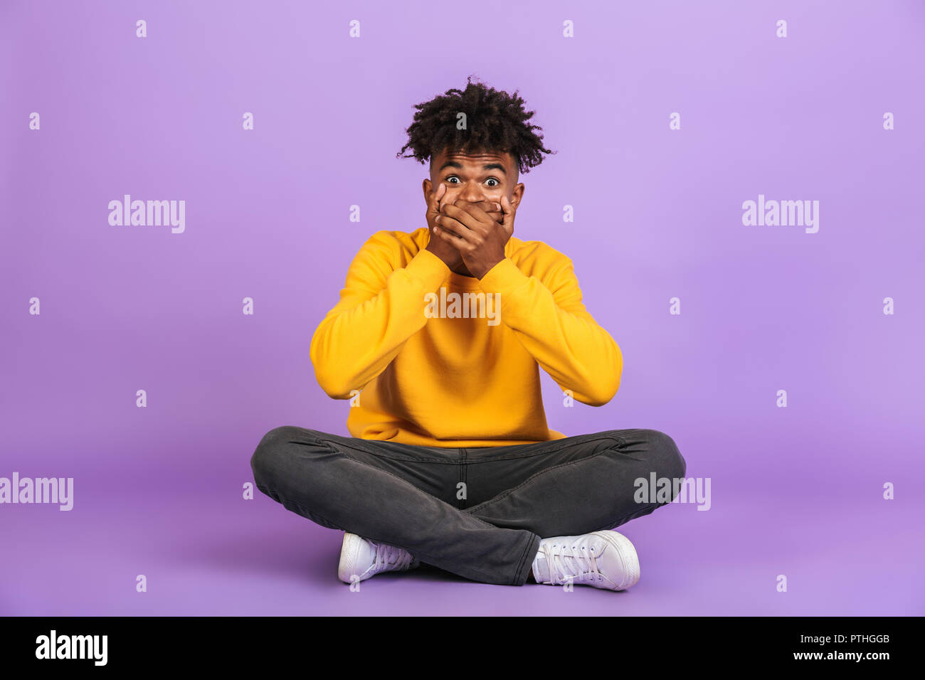 Dark skinned boy isolated hi-res stock photography and images - Alamy