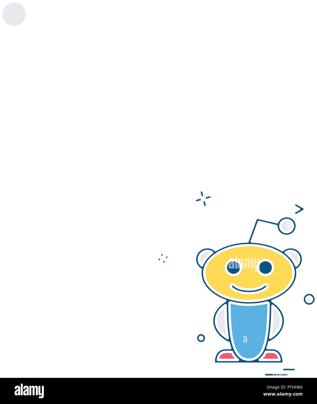 Reddit icon design vector Stock Vector Image & Art - Alamy