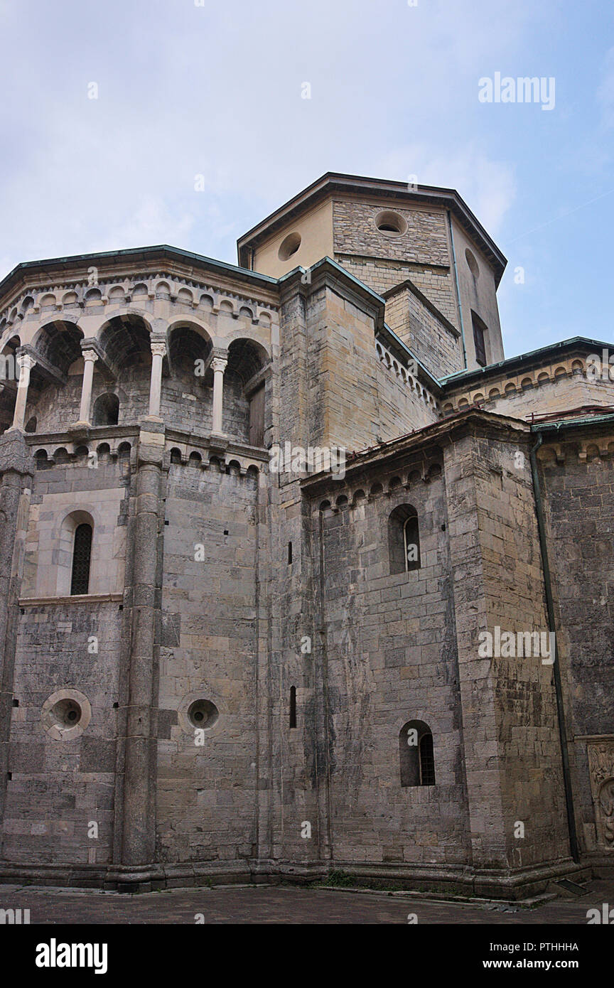San Fedele basilica, XII century, Como, Lombardy, Italy Stock Photo - Alamy