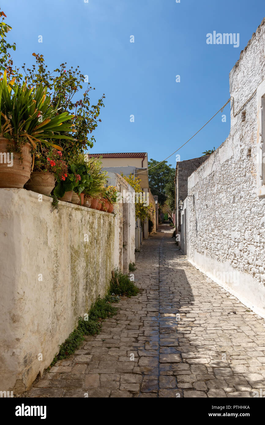 In the aisles of the mountain town of Archanes on the island of Crete ...