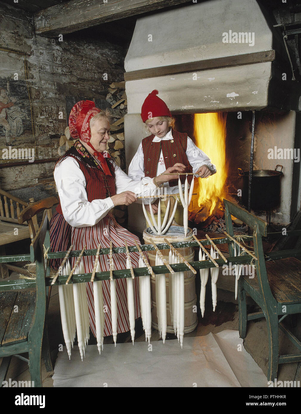 Traditional swedish costume hi-res stock photography and images - Alamy