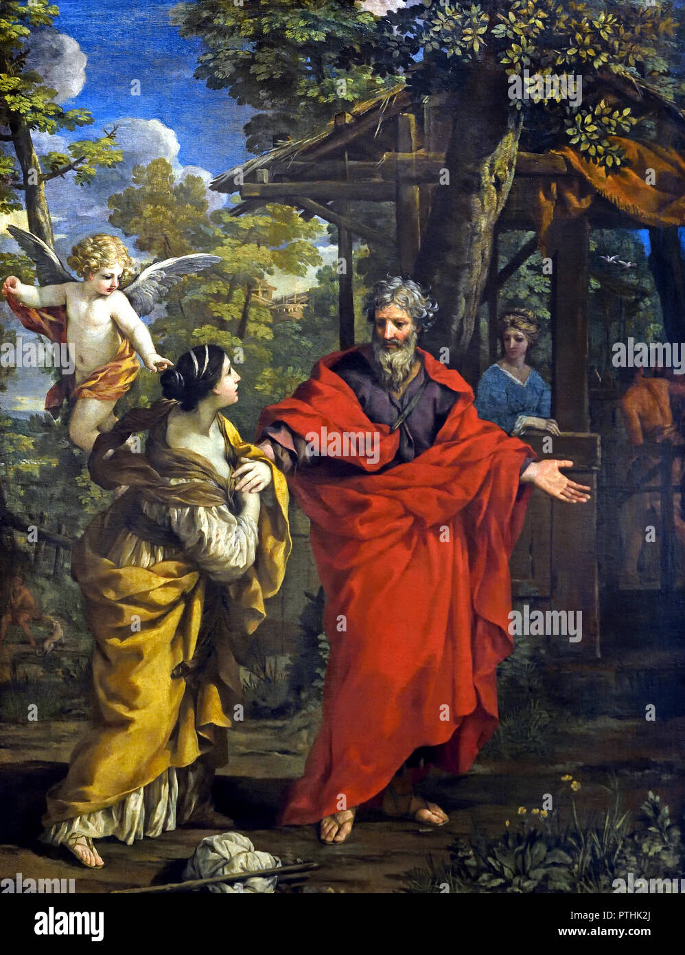Homecoming of Hagar 1637 Pietro da Cortona 1596 - 1669 Italy Italian ...