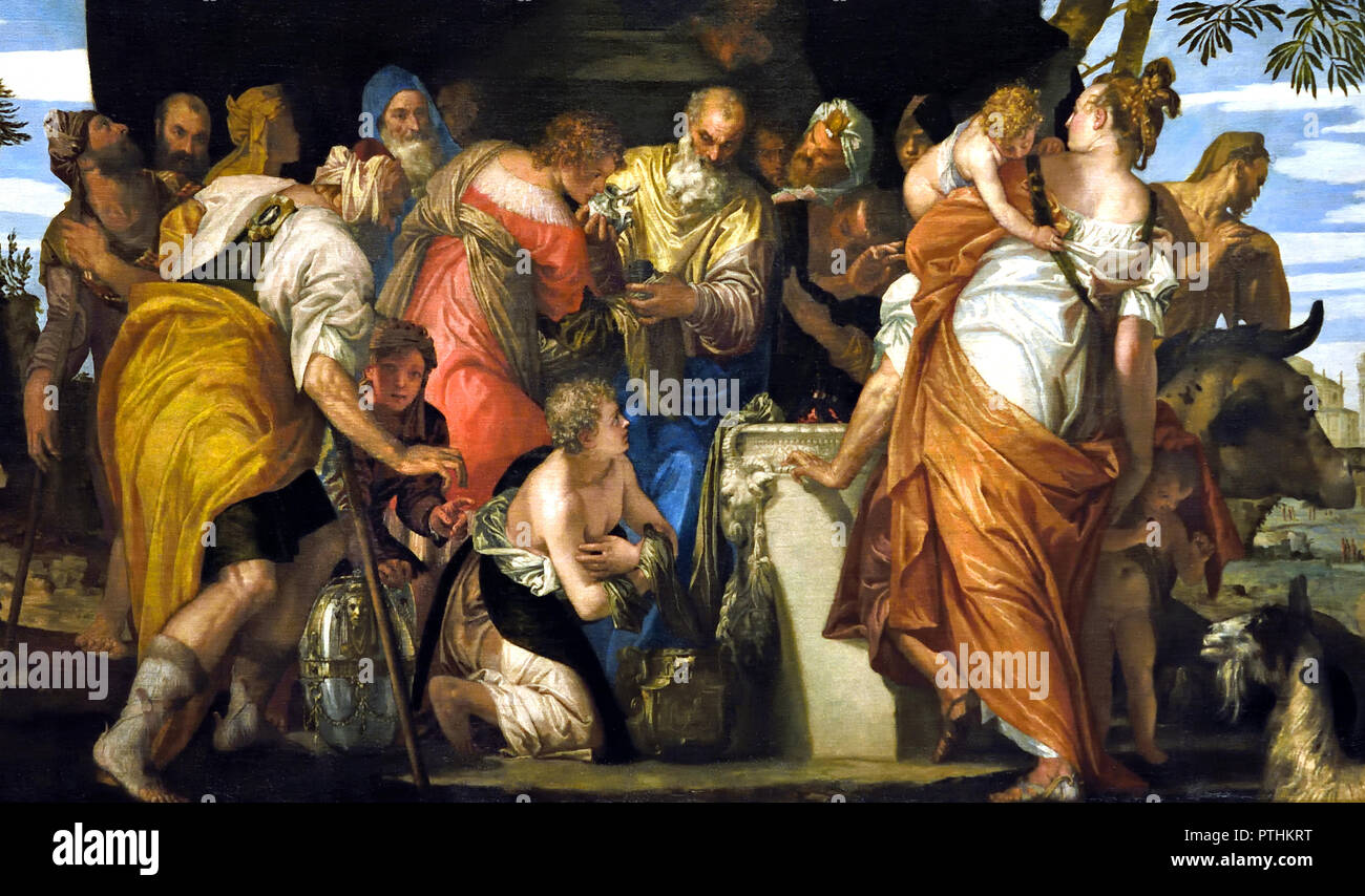 Anointing of david the king hi-res stock photography and images - Alamy