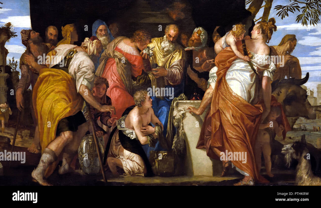 The anointing of david hi-res stock photography and images - Alamy