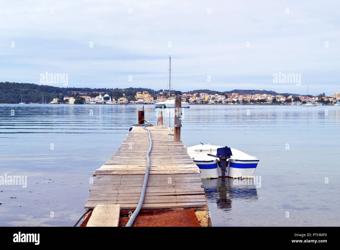 landscape of Porto Heli beach Argolis Greece - greek summer destination ...