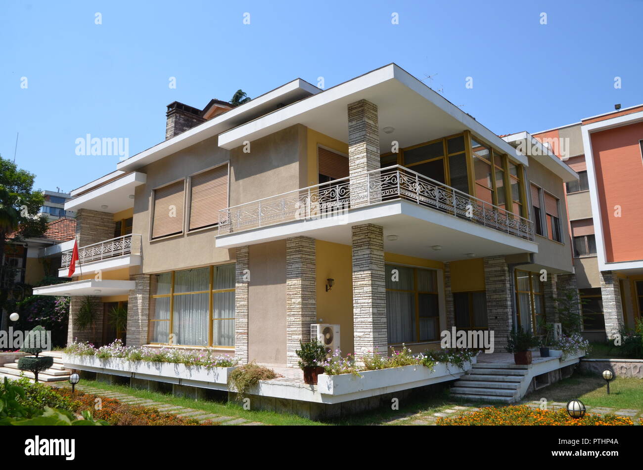 former residence of enver hoxha communist dictator of albania Stock ...