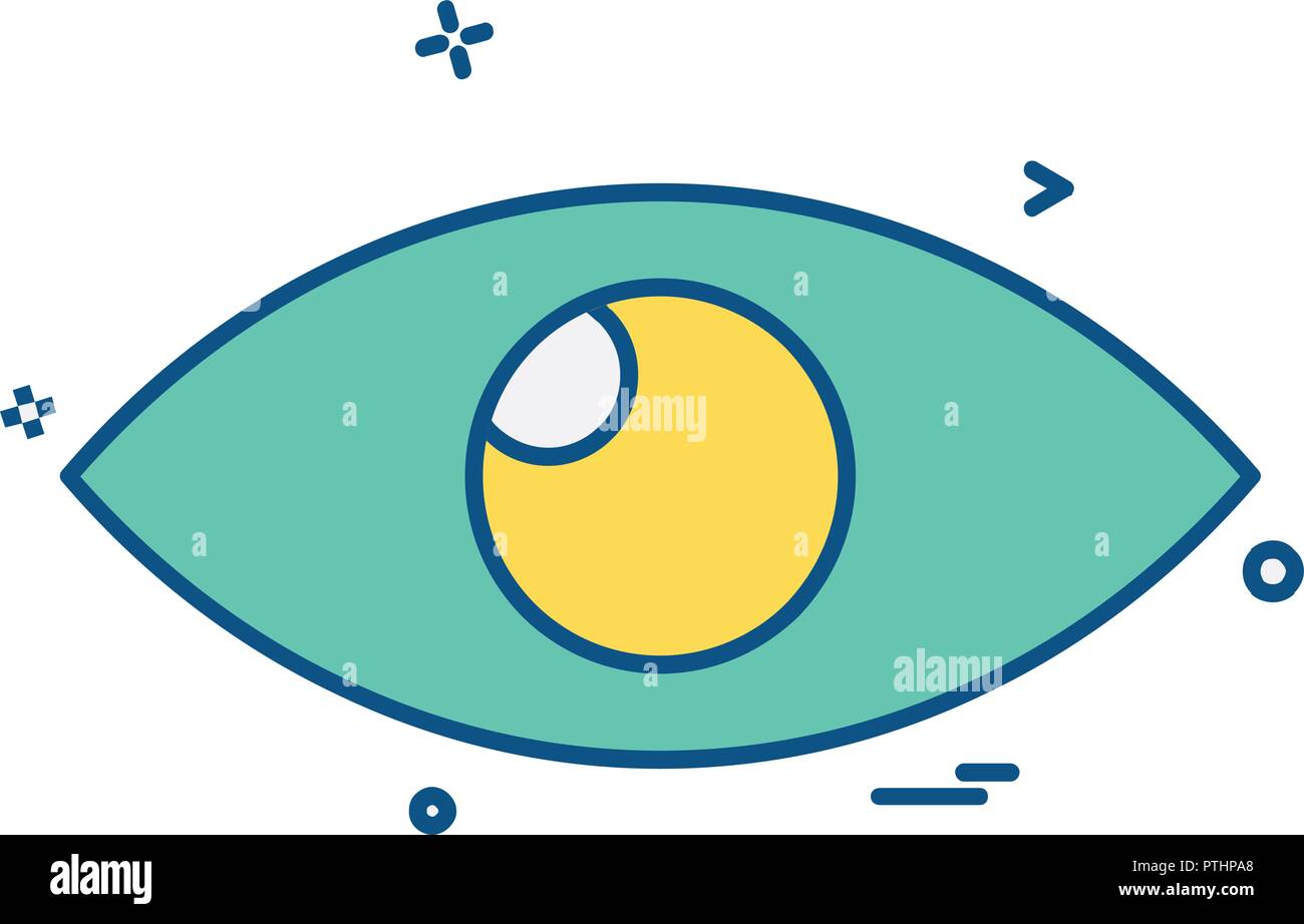 Eye icon design vector Stock Vector Image & Art - Alamy