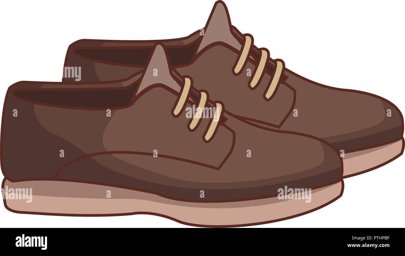 Male leather shoes Stock Vector Image & Art - Alamy